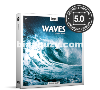 海浪3D音效 - Boom Library Waves Surround Edition WAV - 编曲资源