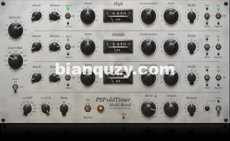 老式多频带压缩器 - PSPaudioware PSP oldTimerMB v1.1.0 [WiN] - 编曲资源