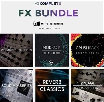 Native Instruments KOMPLETE FX Bundle 2023.2 macOS - 编曲资源