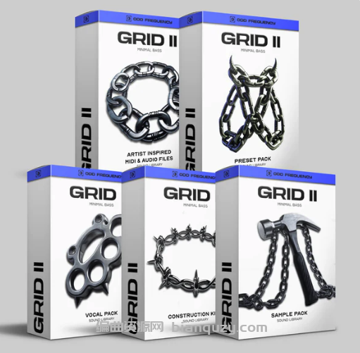 Odd Frequency GRID II Full Bundle WAV MiDi SERUM 2 - 编曲资源