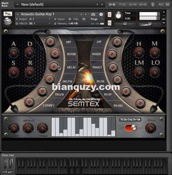 电子节奏 - Global Audio Tools Semtex KONTAKT - 编曲资源