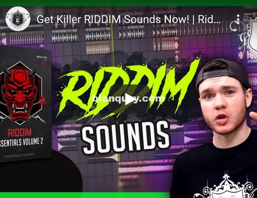 Ghosthack Sounds Riddim Essentials Volume 2 WAV MiDi-DISCOVER - 编曲资源