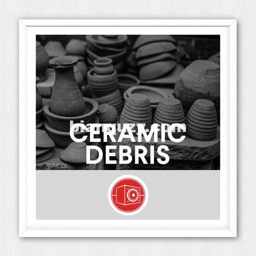 陶瓷粉碎的音效 - Big Room Sound Ceramic Debris [WAV] - 编曲资源