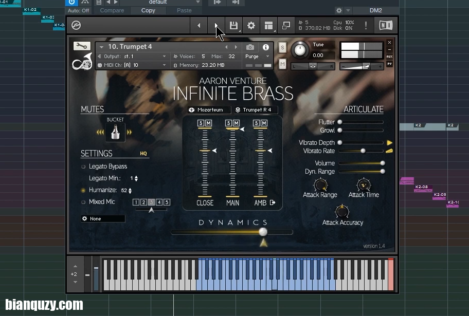 影视铜管 – Aaron Venture Infinite Brass 1.6 KONTAKT-音源 – 音频乌托邦网