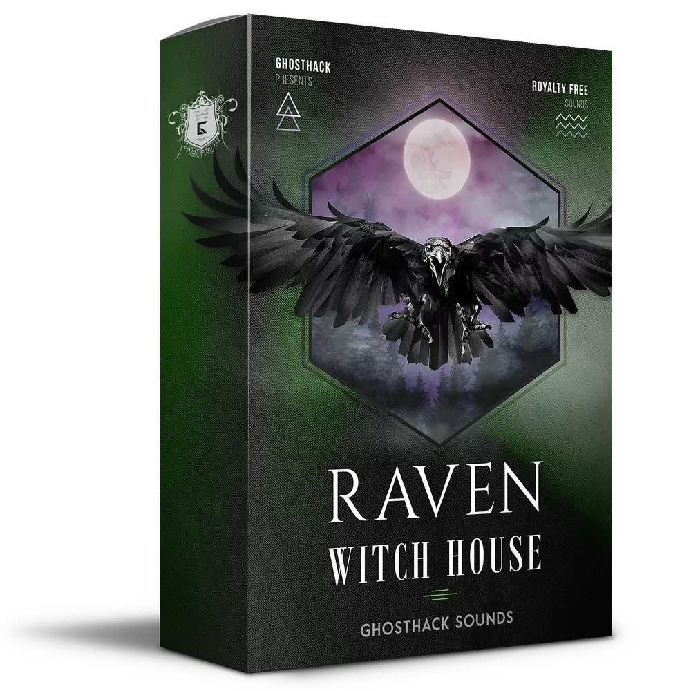 Ghosthack Raven Witch House WAV MiDi SERUM - 编曲资源