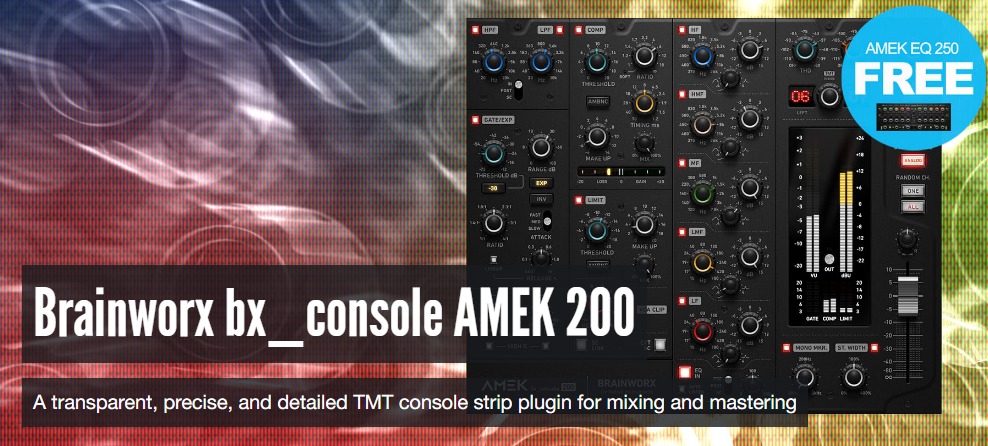 调音台插件 - Plugin Alliance Brainworx bx console AMEK 200 v1.0.0 WIN - 编曲资源