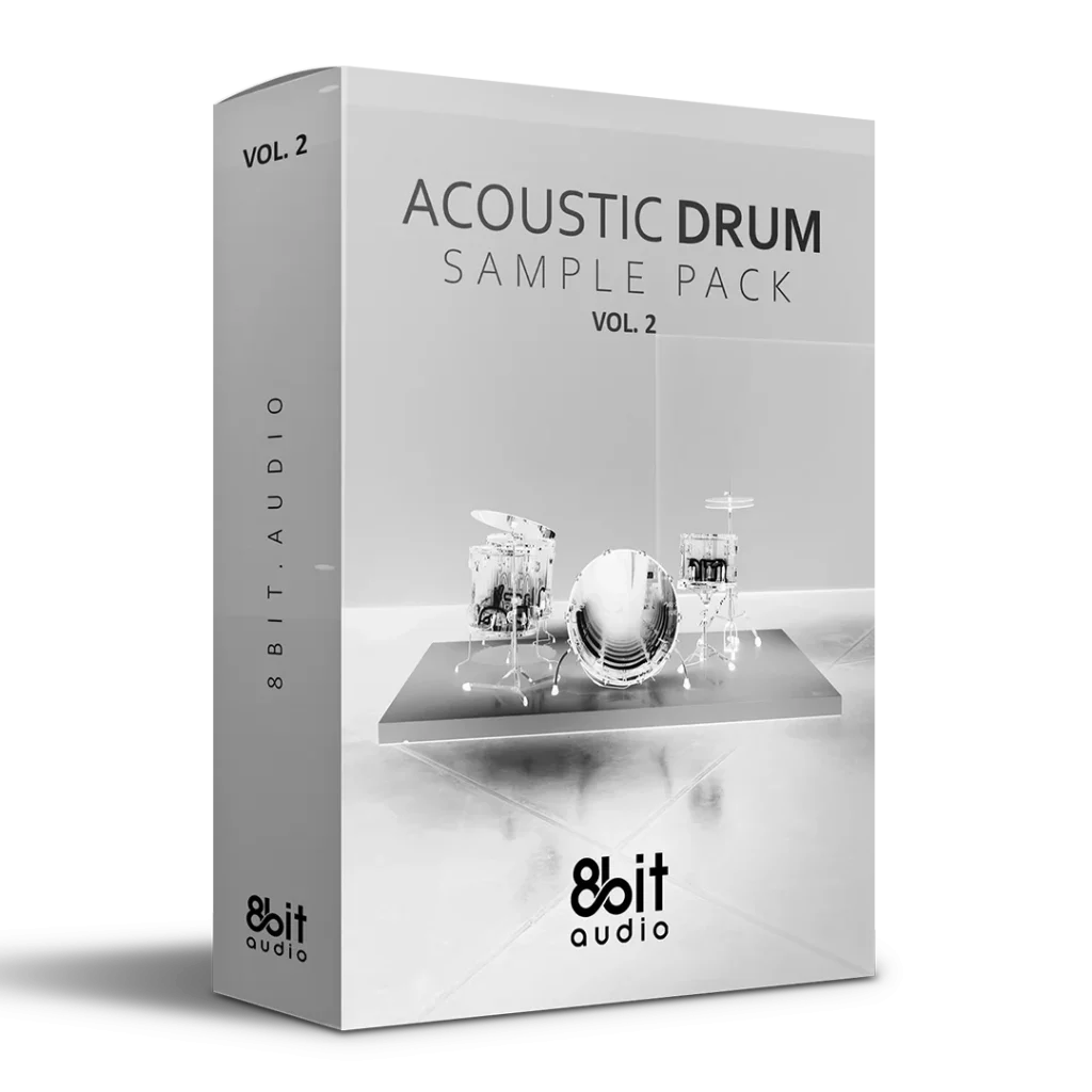 8bit Audio Acoustic Drum Sample Pack Vol. 2 WAV-FANTASTiC - 编曲资源