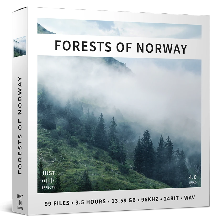 Just Sound Effects Forests of Norway Surround WAV - 编曲资源